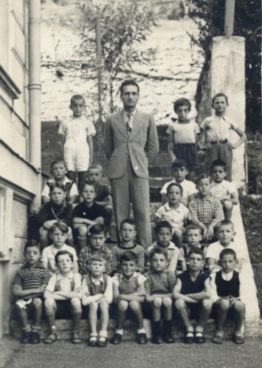 Alunni di Molino Nuovo nel 1937